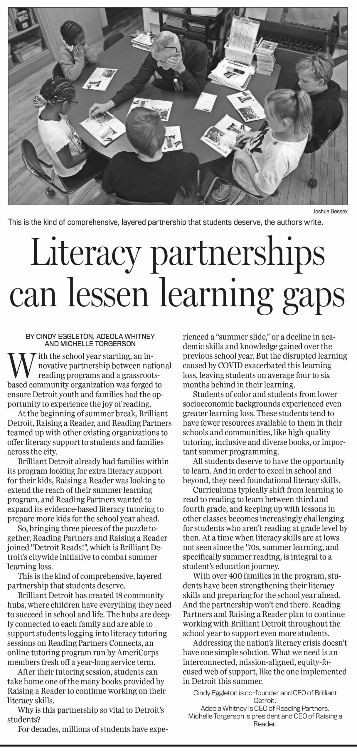 Literacy Partnerships Can Lessen Learning Gaps - Raising A Reader